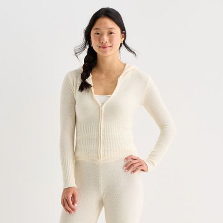 Click here for Forever 21 Womens Juniors Long Sleeve Hoodie  Medi... prices