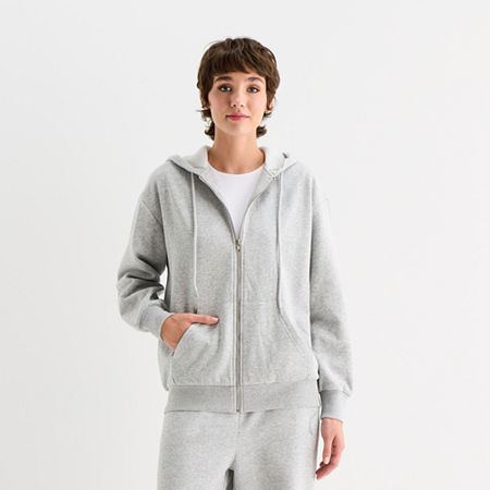 Click here for Forever 21 Womens Juniors Hooded Long Sleeve Sweat... prices