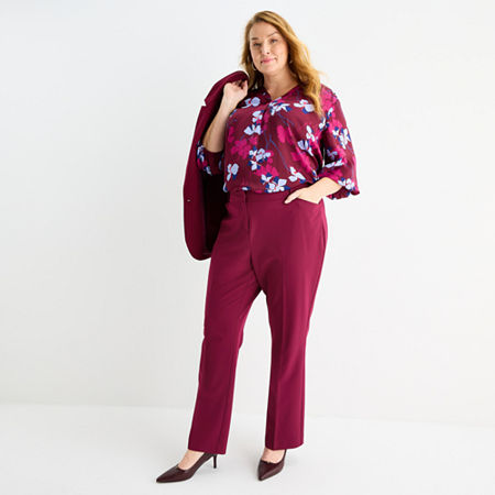 Click here for Liz Claiborne Audra Womens Straight Mid Rise Trous... prices