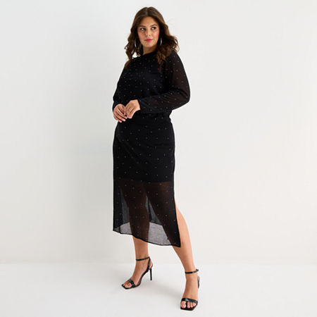 Click here for Bold Elements Womens Plus Midi A-Line Skirt  1x  B... prices