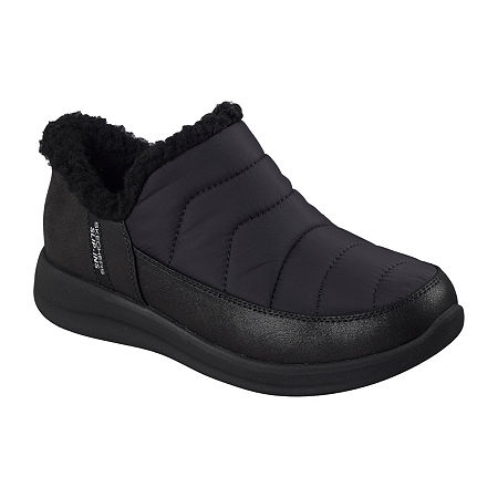 Click here for Skechers Cozy Escape Snow Puff Womens Slip-On Slip... prices