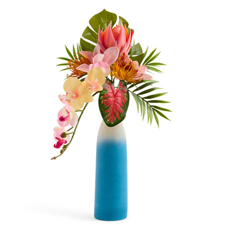 Click here for Outdoor Oasis Floral Arrangement  One Size  Yellow prices