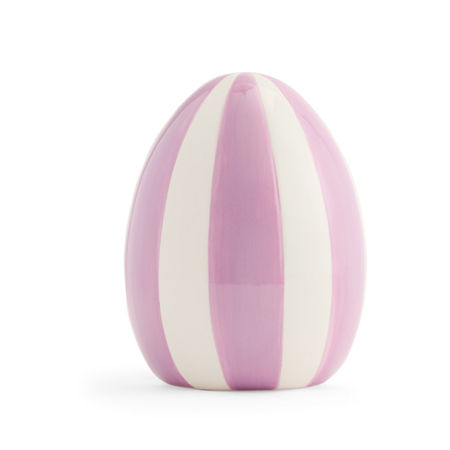 Click here for Layerings 8 Stripe Egg Easter Tabletop Decor  One... prices