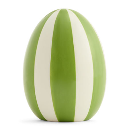 Click here for Layerings 7 Stripe Egg Easter Tabletop Decor  One... prices