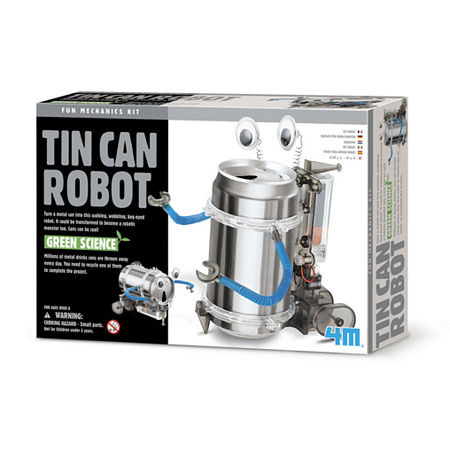 Click here for 4m Tin Can Robot Scient Kit - Stem Discovery Toy... prices