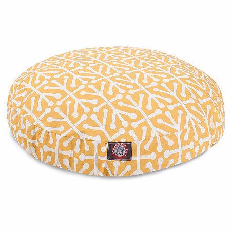 Click here for Majestic Pet Aruba Round Pet Bed  One Size  Yellow prices