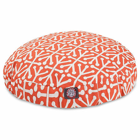 Click here for Majestic Pet Aruba Round Pet Bed  One Size  Orange prices