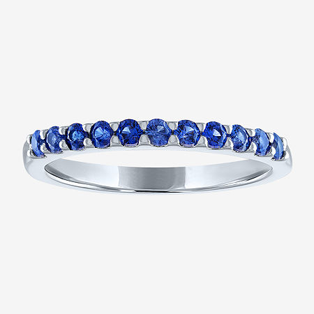 Click here for Gemstone Sterling Silver Stackable Ring  7  Blue S... prices