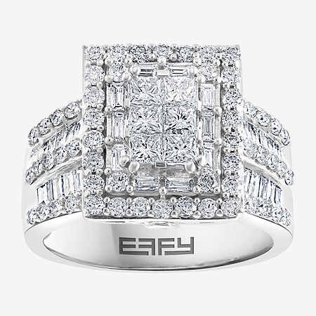 Click here for Effy Womens 2 CT. T.W. Natural Diamond 14K White G... prices