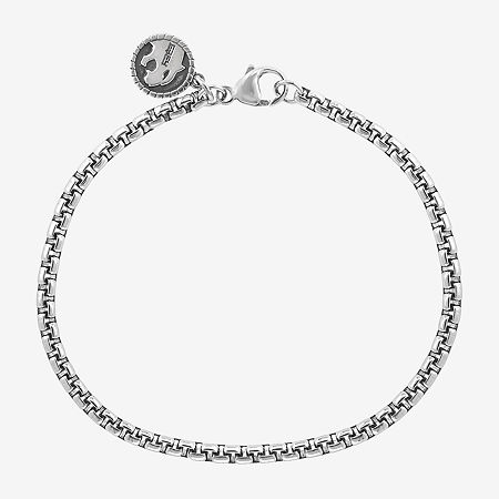 Click here for Effy Mens Sterling Silver 8 1/2 Inch Box Chain Bra... prices