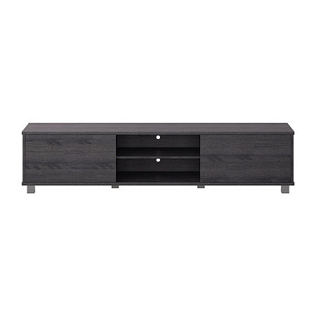 Click here for Hollywood TV Stand with Pillar Legs  One Size  Gra... prices