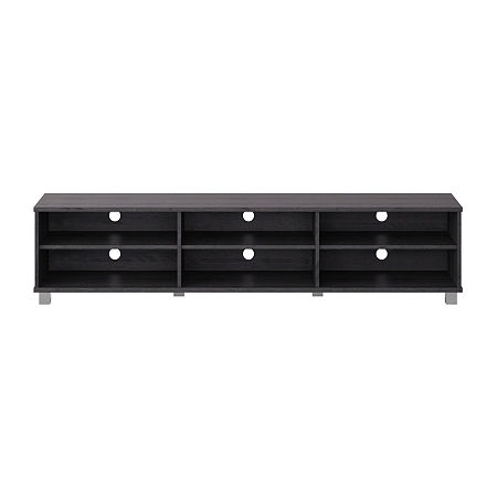 Click here for Hollywood TV Stand with Block Legs  One Size  Gray prices