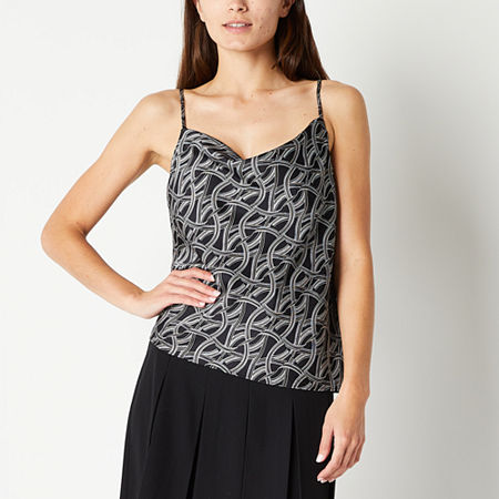 Click here for Worthington Womens Cowl Neck Sleeveless Tank Top... prices