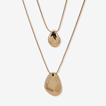 Click here for Worthington Womens 18 Inch Strand Necklace  One Si... prices