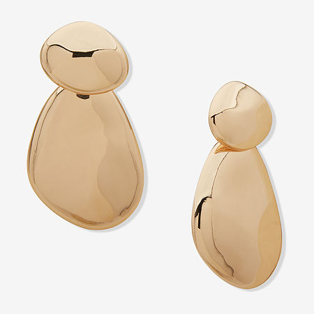 Click here for Worthington Womens Drop Earrings  One Size  Yellow prices