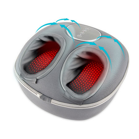 Click here for Shiatsu Air Deluxe Foot Massager with Heat - Gray prices