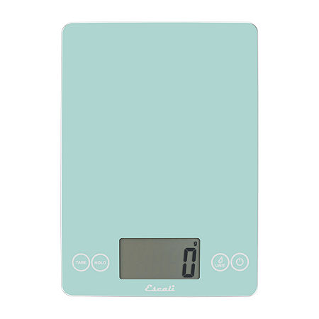 Escali Arti Classic Up to 15lbs. Glass Digital Kitchen Scale and 50 larger Display - Teal