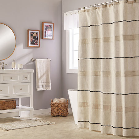 Click here for Saturday Knight Neutral Nuances Frayser Shower Cur... prices