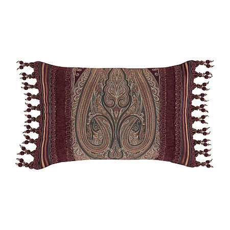 Click here for J Queen New York Garnet Boudoir Decorative Pillow... prices