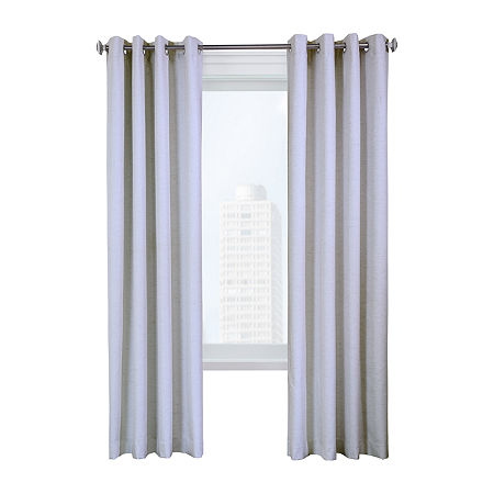 Thermaplus(tm) Ventura Grommet Curtain Panel Pair - 52 Width