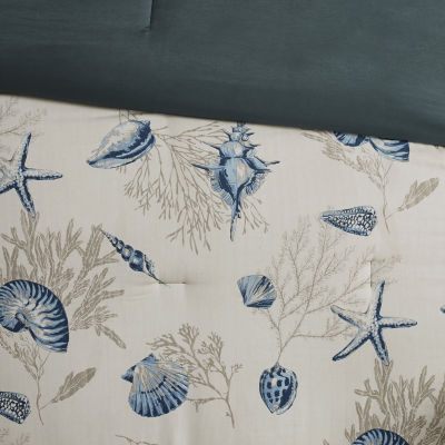 Madison Park Nantucket Coastal 7-pc. Cotton Printed Comforter Set ...