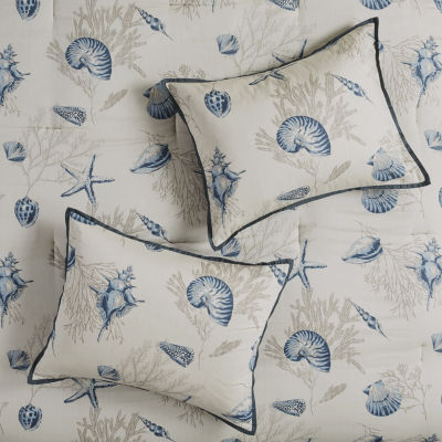 Madison Park Nantucket Coastal 7-pc. Cotton Printed Comforter Set ...