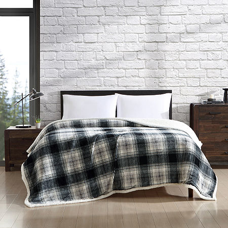 Click here for Eddie Bauer Plaid Ultra Soft Plush Fleece Blanket... prices