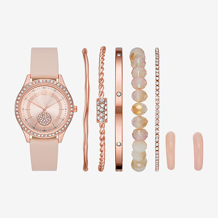 Click here for Ladies Boxed Sets Womens Crystal Accent Orange 6-p... prices