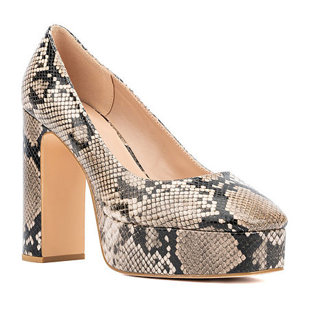 Womens New York & Company Ryla Platform Pumps