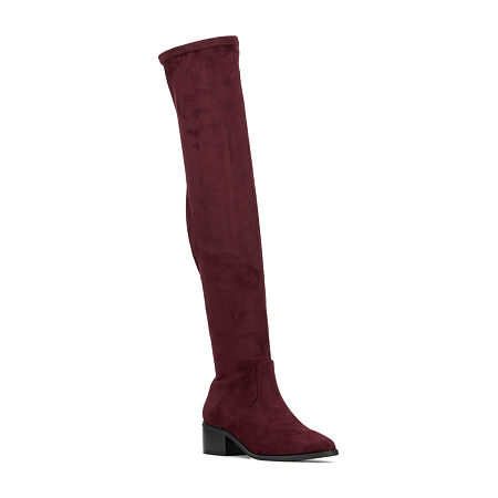 Womens New York & Company Rana Knee High Boots