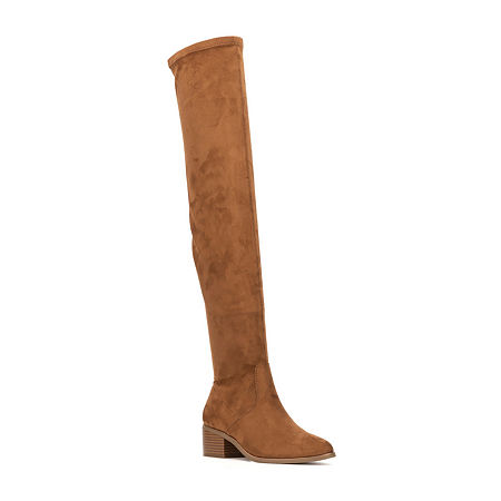 Click here for New York & Company Womens Rana Stacked Heel Over t... prices