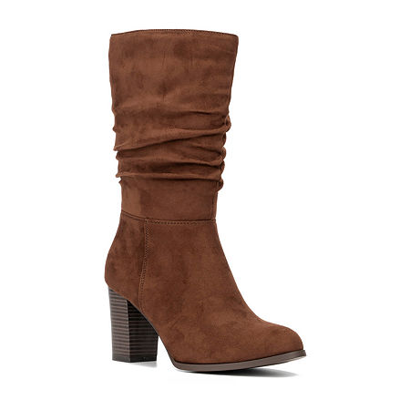 Click here for Womens New York & Company Amena Mid Calf Boots prices