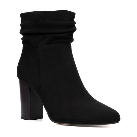 Click here for New York & Company Womens Sandyie Block Heel Booti... prices