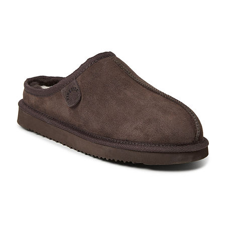 Click here for Dearfoams Mens Fireside By Grafton Genuine Shearli... prices