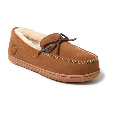 Click here for Dearfoams Mens Moccasin Slippers  11  Brown prices