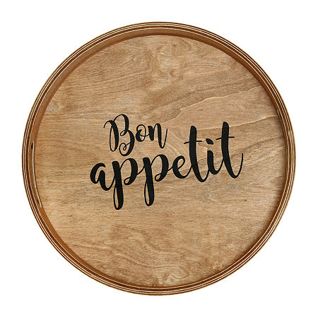 Click here for Elegant Designs(tm) Decorative 13.75 Wood Tray - 1... prices