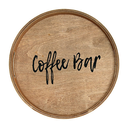 Elegant Designs(tm) Decorative 13.75 Wood Tray - 17 Styles