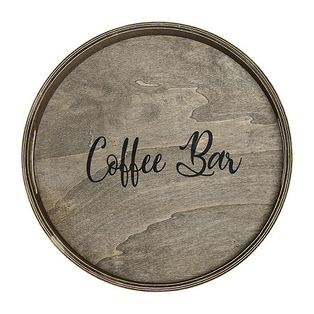 Elegant Designs(tm) Decorative 13.75 Wood Tray - 17 Styles