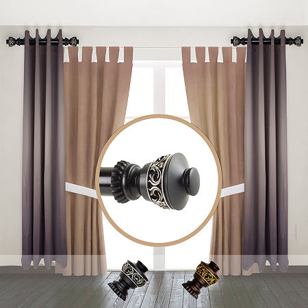 Click here for Rod Desyne (Set Of 2) Lattice Side 1 1/2 in Curtai... prices