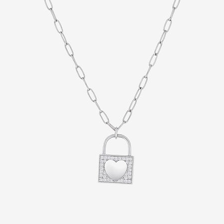 Click here for Womens White Cubic Zirconia Sterling Silver Heart... prices