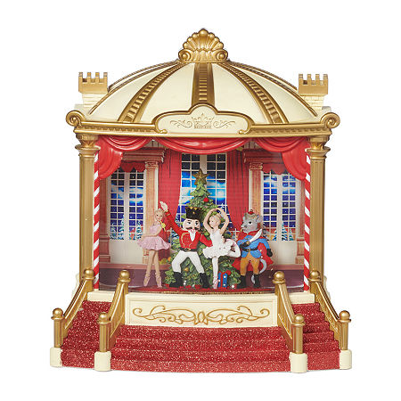 Click here for Roman 9.25 Led Swirl Stage With Nutcracker Lighted... prices