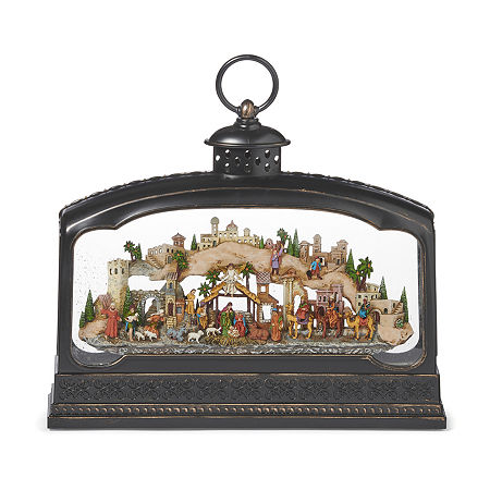 Click here for Roman 9.5 Led Swirl Nativity Lantern Lighted Chris... prices