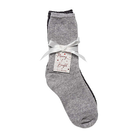 Click here for Luxury Cozy Waffle Womens 2 Pair Crew Socks  9-11... prices