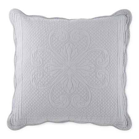 Click here for Hudson & Main Audrey Euro Sham  One Size  Gray prices