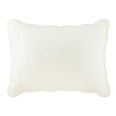 Click here for Hudson & Main Audrey Pillow Sham  One Size  Beige prices