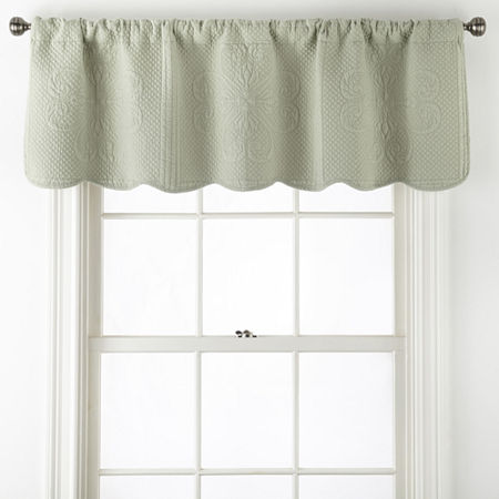 Click here for Hudson & Main Audrey Rod Pocket Scallop Valance  O... prices