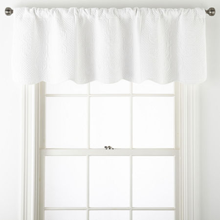 Click here for Hudson & Main Audrey Rod Pocket Scallop Valance  O... prices