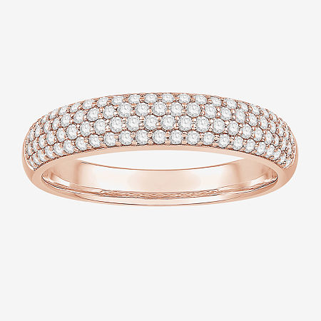 Click here for Micro Pave Womens 4MM 1/2 CT. T.W. Natural White D... prices