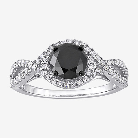 Click here for Womens 1 3/4 CT. T.W. Natural Black Diamond 10K Wh... prices