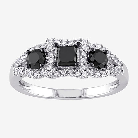 Click here for Midnight Black Womens 1 CT. T.W. Natural Black Dia... prices
